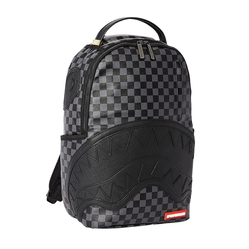 Unisex ranac Sprayground HENNY BLACK CHECKERED SHARKMOUTH
