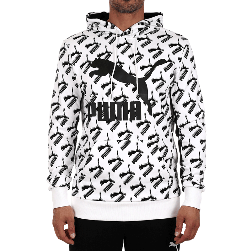 Muški duks Puma AOP Logo Hoody