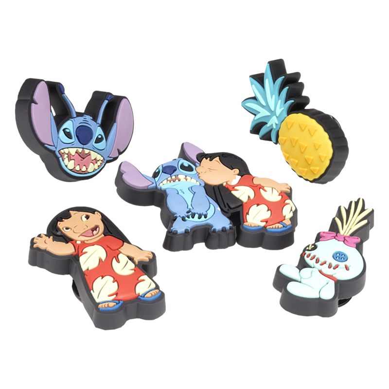 Unisex set Crocs Disney Lilo and Stitch 5 Pack
