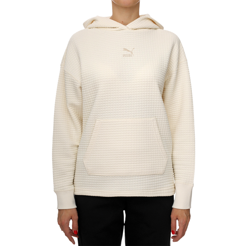 Ženski duks Puma CLASSICS QUILTED HOODIE