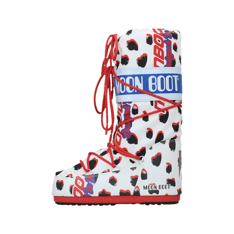 Dečije čizme Moon Boot Icon Retrobiker Dalmatian
