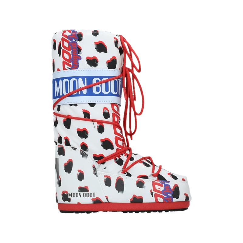 Dečije čizme Moon Boot Icon Retrobiker Dalmatian