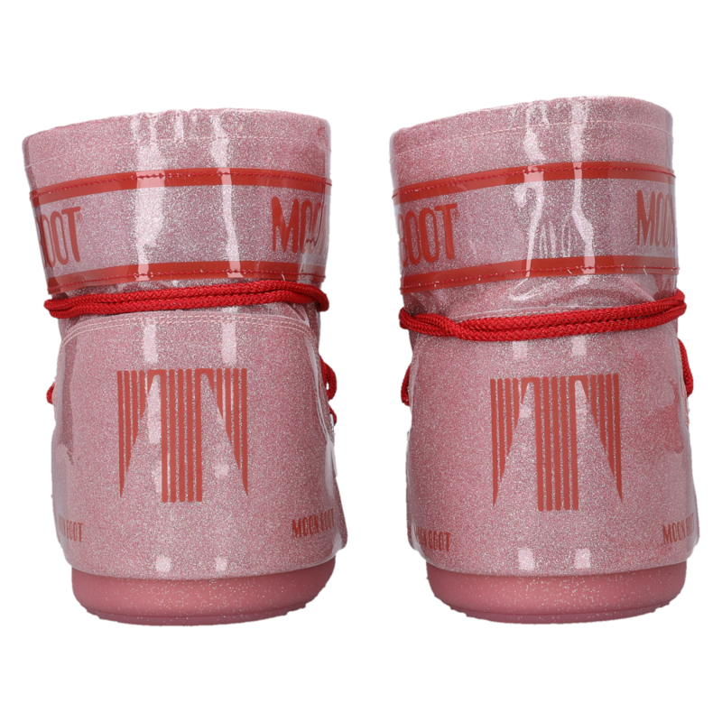 Ženske čizme Moon Boot Icon Low Glitter Pink